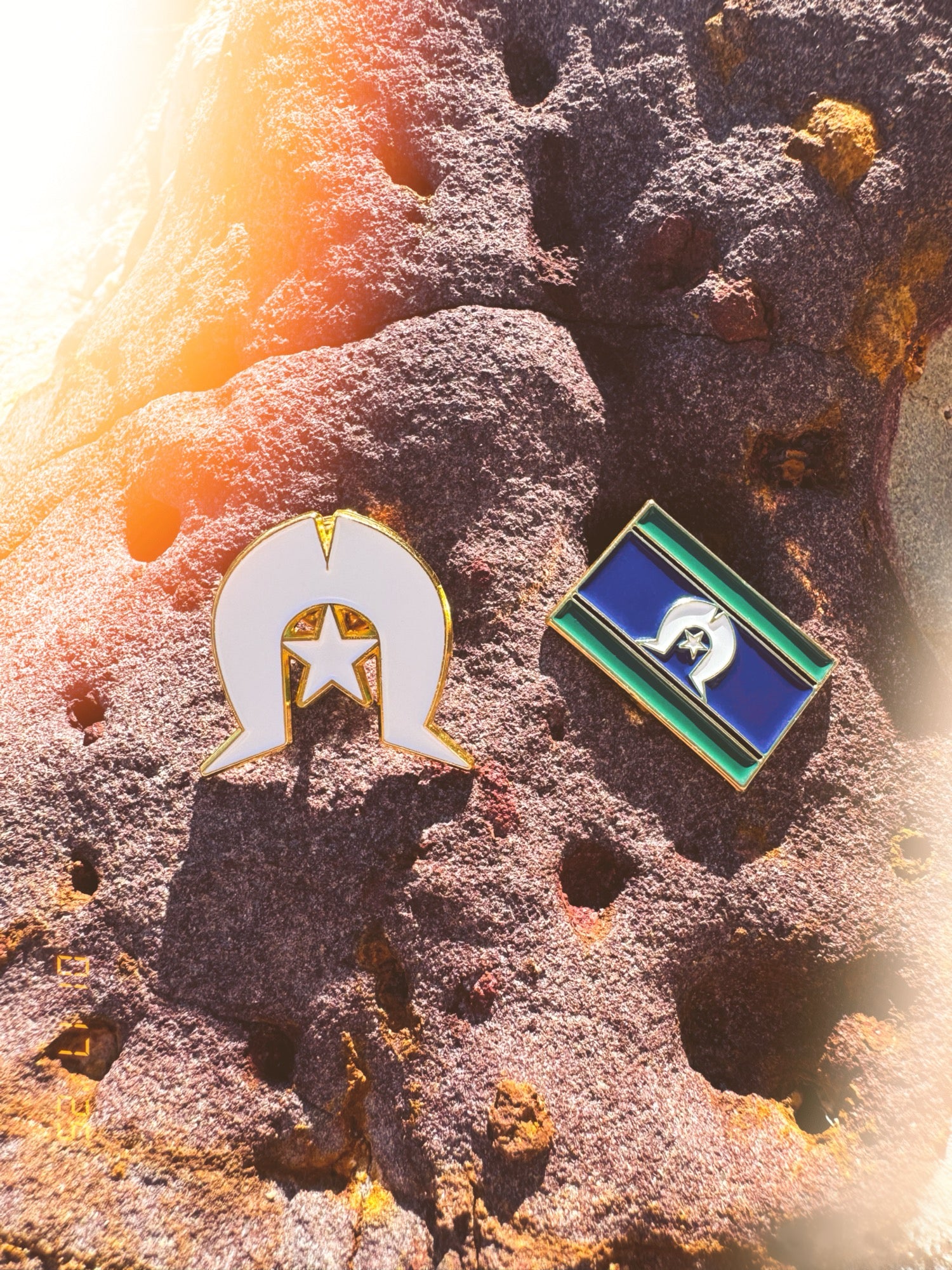 Torres Strait Enamel Pins – ATHE THREADS